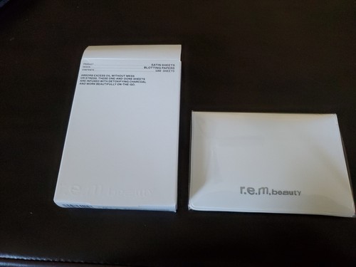 NIB - r.e.m rem beauty Satin Sheets / Blotting Papers - 100 ct. | eBay