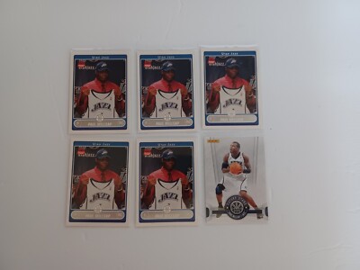 Five 2006-07 Topps Basketball Paul Millsap #253 Rookie Cards and One ...