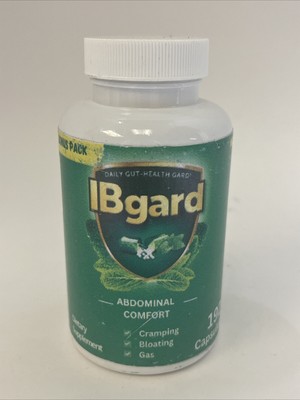 IBgard Irritable Bowel Syndrome 48ct Capsules Abdominal Comfort - Exp ...