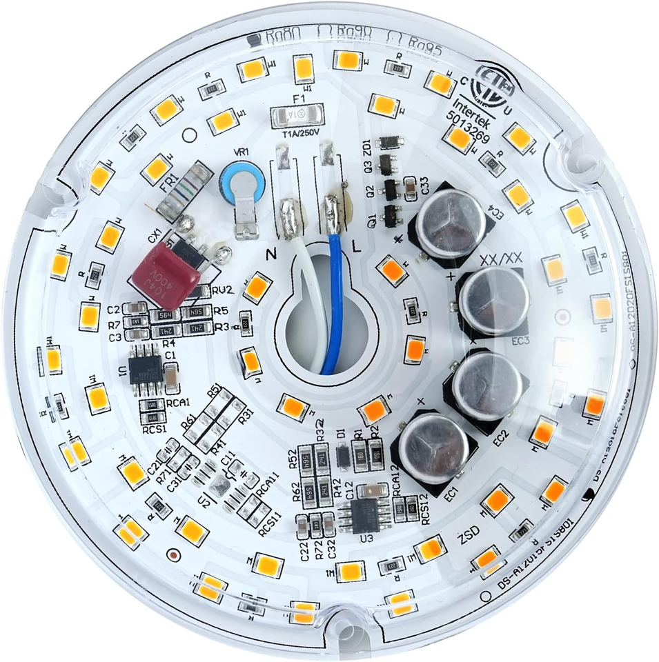 3.94'' LED Ceiling Fan Light Retrofit Kit, Ceiling Light Replacement ...