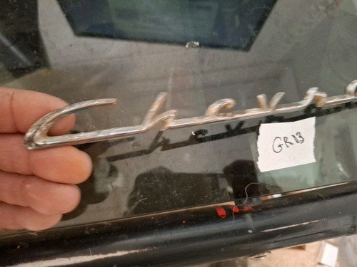 VINTAGE 1955 56 57 CHEVY CHEVROLET EMBLEM SCRIPT OEM GM | eBay