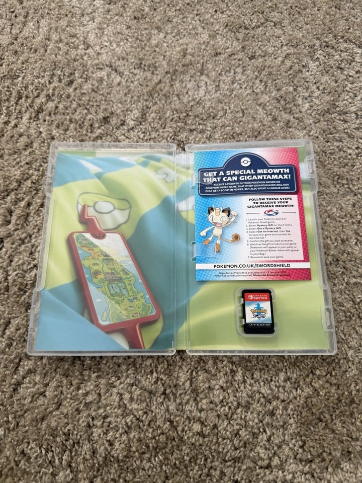 Pokemon Sword Nintendo Switch Game With Steel Book Case | eBay UK