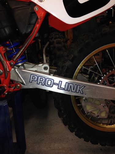 1987 Honda Pro-Link decal stickers CR80R AHRMA AMA Vintage MX CR 80 ...
