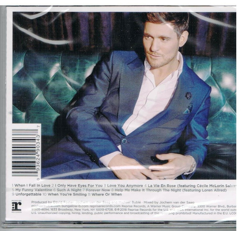 Michael Buble LOVE CD Album 2018 Brand New Sealed FREE SHIPPING Cracked ...