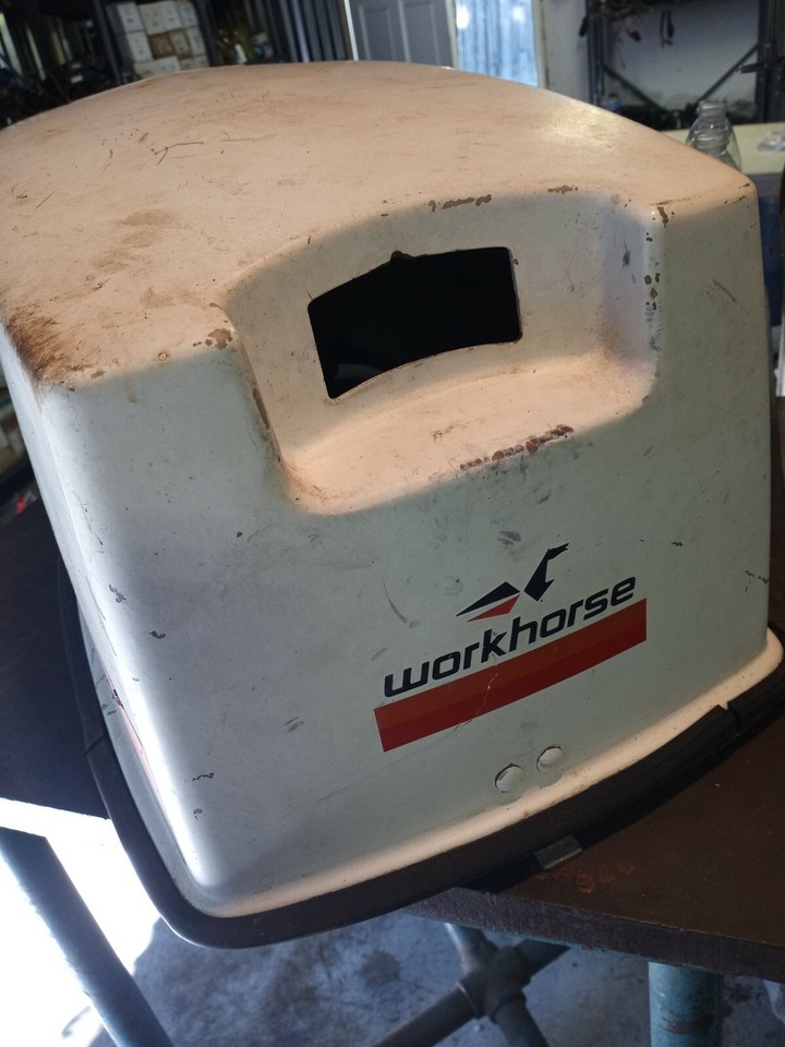 Johnson Seahorse workhorse 40hp Outboard Cowl Engine Cover | eBay