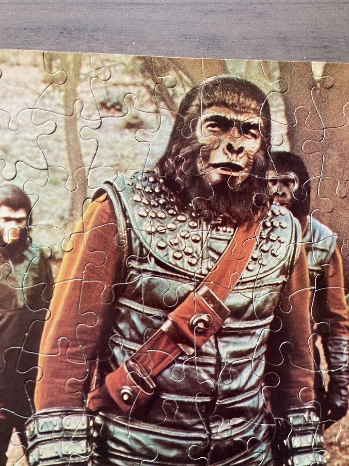 1967 Planet Of The Apes 96 Piece Jigsaw Puzzle "On Patrol" Apjac PUZZLE ...