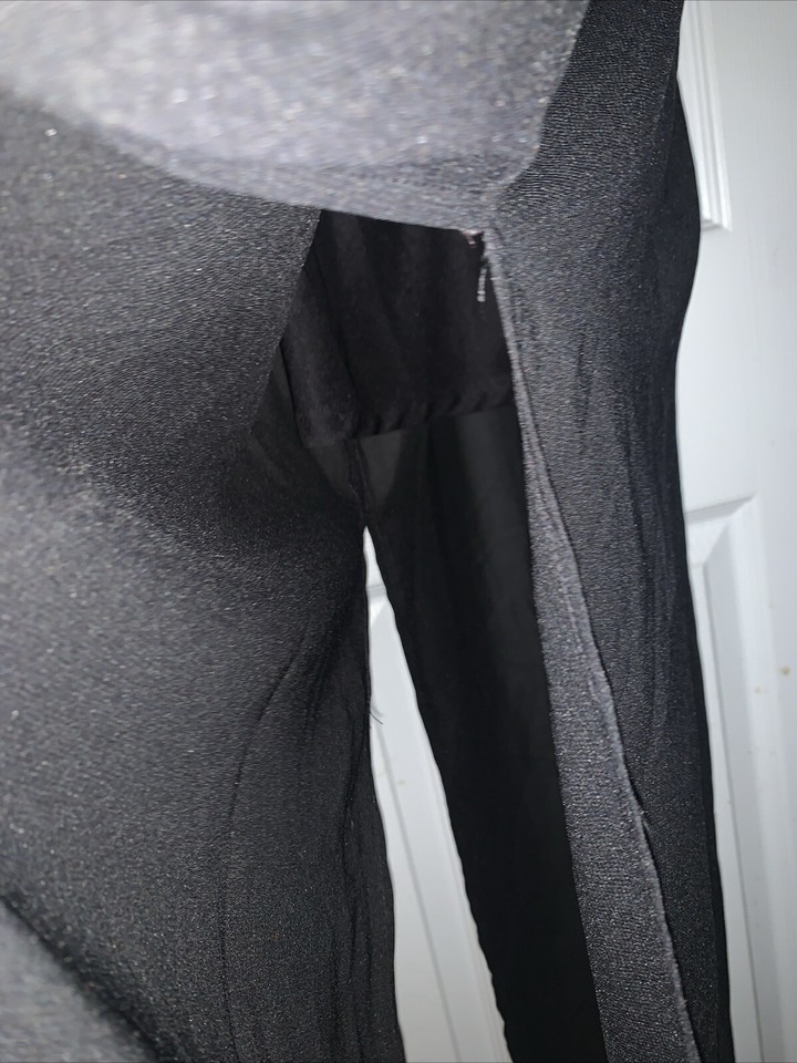 Black Maxi Dress Tee Straps Sheer Cover Of Mini | eBay