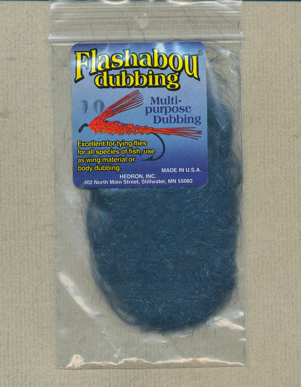 Flashabou Dubbing - dark blue 010 | eBay