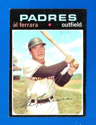 1971 Topps BASEBALL SET BREAK #214 AL FERRARA SAN DIEGO PADRES (JP1) | eBay