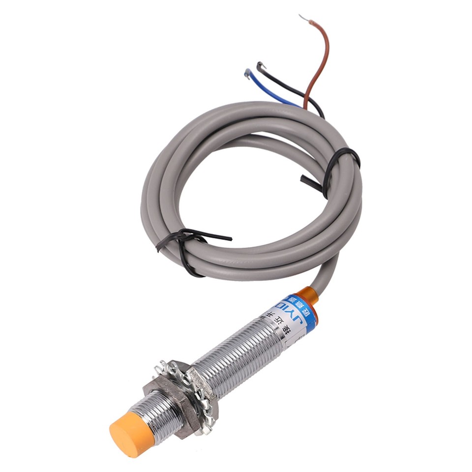 PNP Proximity Sensor Switch Cylindrical Detection Inductive LED ...