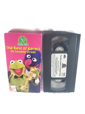 Sesame Street - The Best of Kermit the Frog (VHS, 1998) 30 Years ...