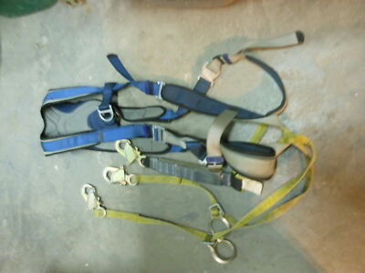 Used Sala iSafe Safety Harness w/ 6ft Double Tie-Off 9501135 72H | eBay