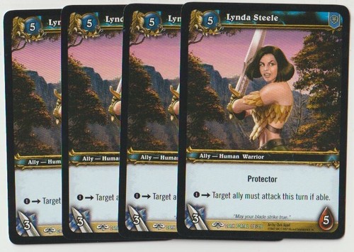 Lynda Steele x4 #178 / Dark Portal ENG Warcraft TCG | eBay