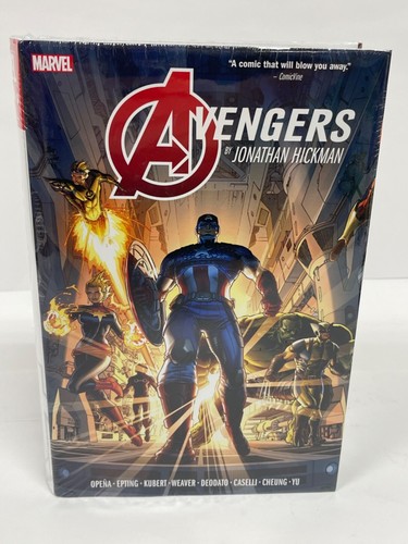 Avengers by Jonathan Hickman Omnibus Vol 1 REGULAR COVER Marvel Comics ...