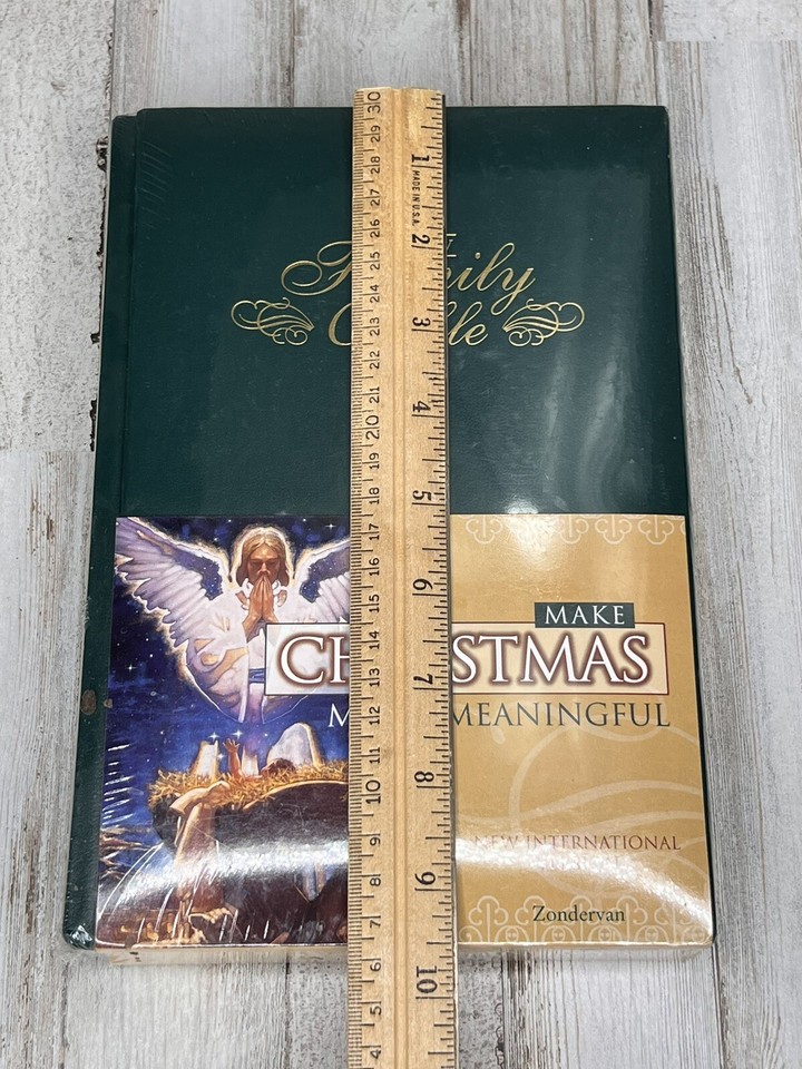 New International Version NIV FAMILY BIBLE Make Christmas Meaningful ...