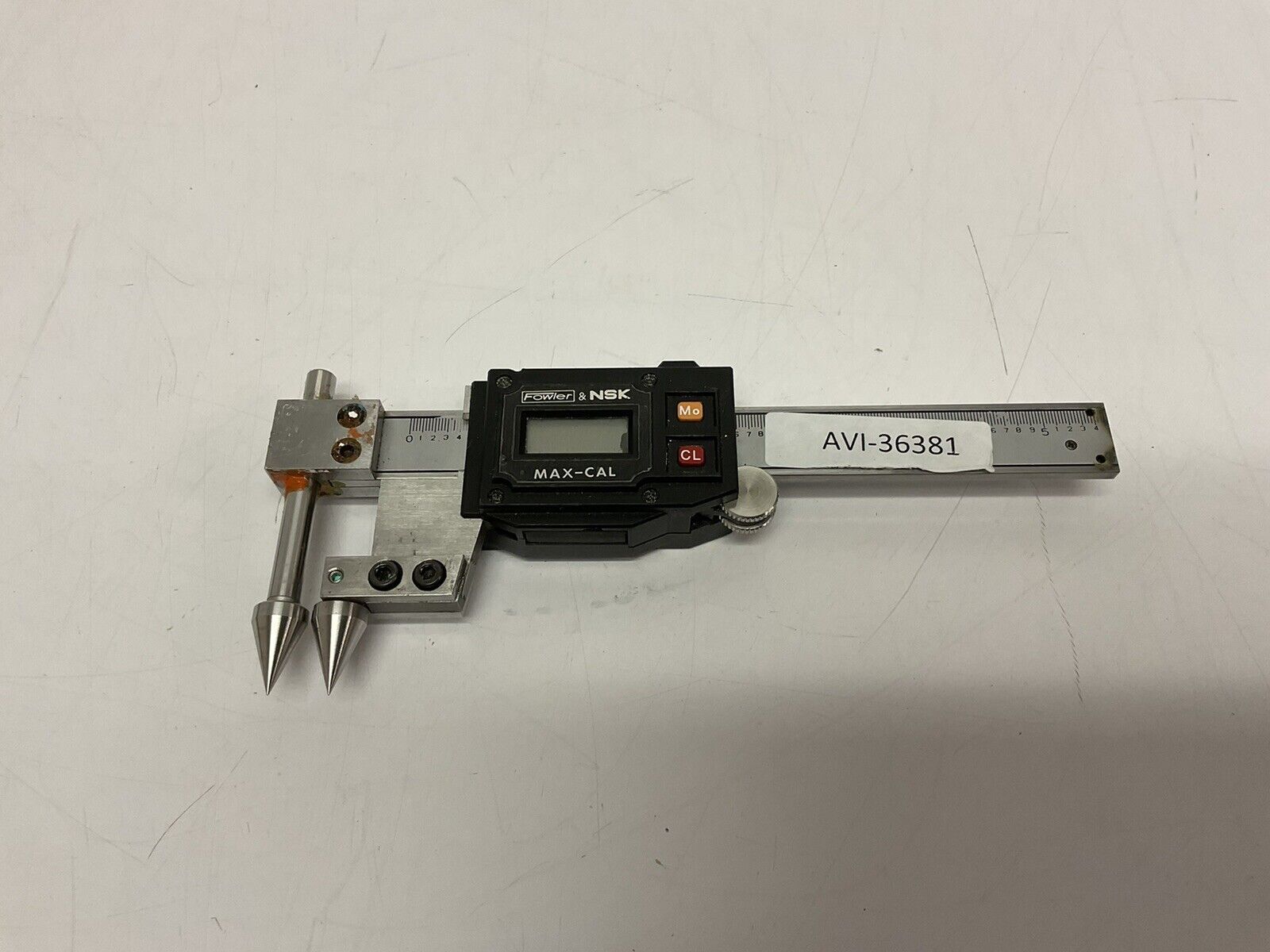 Modified Fowler NSK Cone Point Micrometer 54-200-382 0-2.5” for sale ...