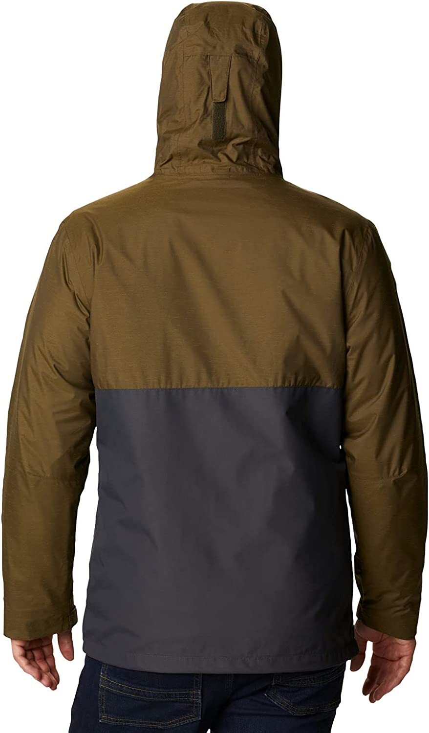 New Columbia Men's Ridge Gates INTERCHANGE Jacket 2XT GREEN GREY WT1158 ...