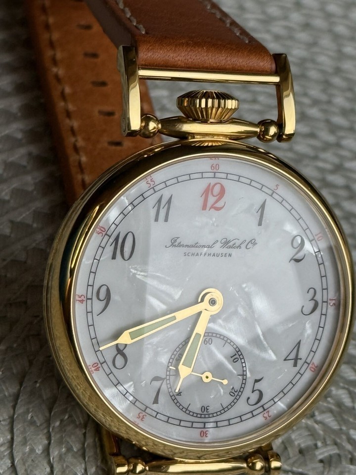 Vintage Watch IWC Collectible Mechanical Gift Him Watches For Men 3602 ...