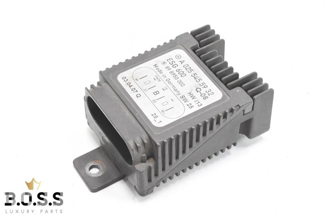 04-08 Chrysler Crossfire Cooling Fan Relay Control Module A0255455932 ...