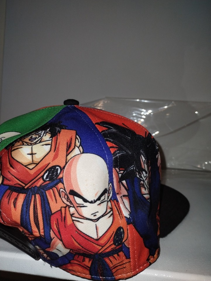 DRAGON BALL Z Broly Anime GOKU logo Goken MEN'S New SnapBack HAT Cap ...