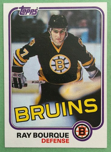 1981-82 Topps Ray Bourque #5 Boston Bruins | eBay
