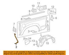 TOYOTA OEM Tundra Front & Side Panels-Pick Up Box-Outer Panel Left ...