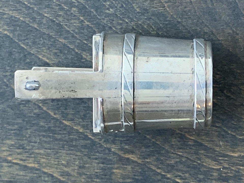 Yamato Japanese Silver Water Bucket Form Salt Shaker Stamped Sterling ...