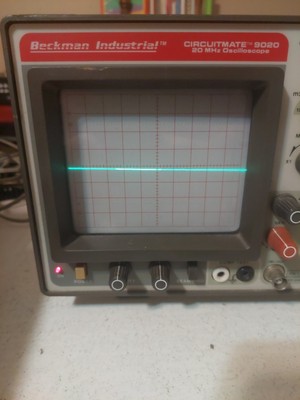 Beckman Instruments Industrial Circuitmate 9020 20 MHz Oscilloscope | eBay