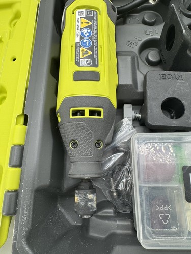 RYOBI - 1.4 Amp Corded Rotary Tool - RRT200 Rotary Tool Combo Kit Pi18 ...