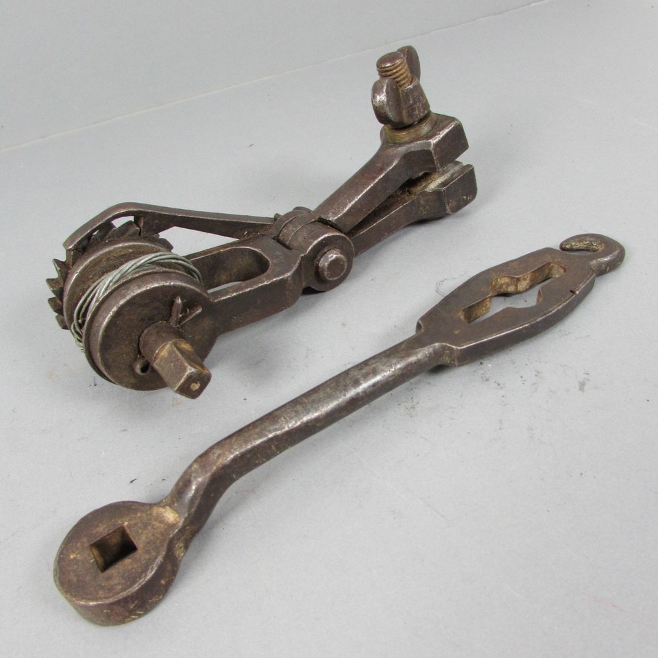 WW1 Telegraph Wire Draw Vice -Antique Telegraph/Telephone Wire ...