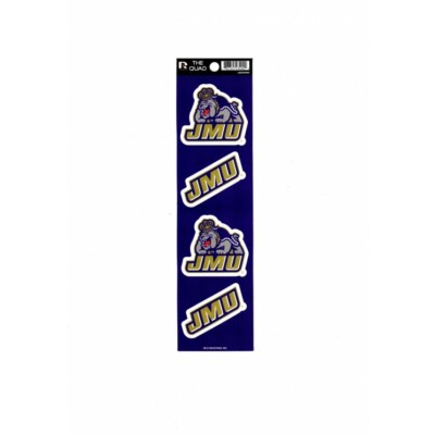 2.5" jmu james madison dukes ncaa college logo quad decal car sticker ...