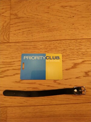 **Priority Club IHG Baggage Luggage Tag With Strap | eBay