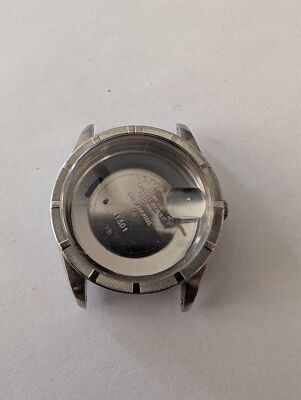 ROLEX STAINLESS STEEL1501 WATCH CASE FOR PARTS OR REPAIRS SERIAL 859XXX ...