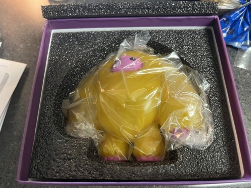 ABOMINABLE TOYS X PLASTIC EMPIRE ~ LEMON DROP CHOMP GLOW IN THE DARK ...