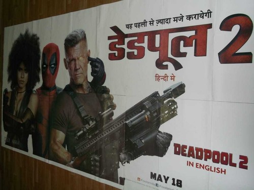 Deadpool 2 2018 Orig Promo 6 Six Sheet POSTer India Huge Ltd | eBay