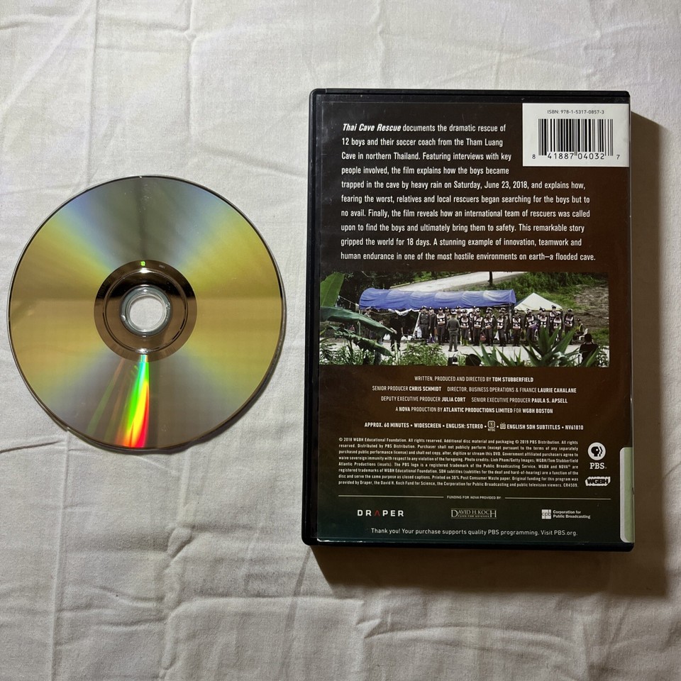 Nova: Thai Cave Rescue (DVD) PBS 841887040327| eBay