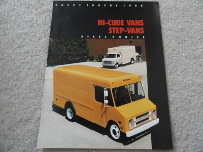 1985 Chevy Hi-Cube Van and Step-Van Sales Brochure | eBay