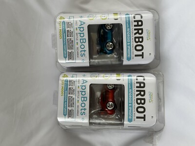Desk Pets CarBot Fast N Furious RC Car (Lot of 2 Red & Blue) FUN! | eBay