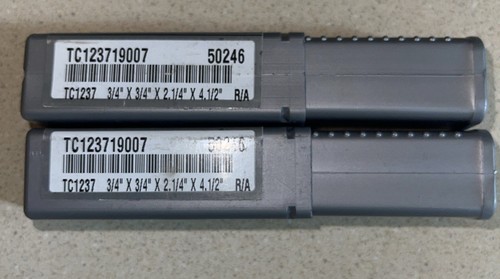 2 Hanita Israel 6 Flute 3/4x3/4x2.1/4 RH MED Carbide Tip M42 End Mill ...