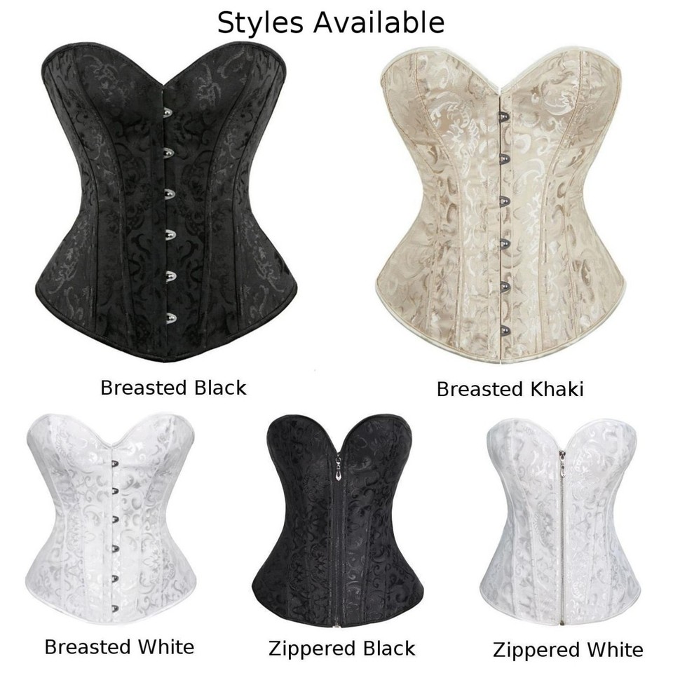 Body Shaping Corset for Women with Lace Pattern and Tummy Control ...