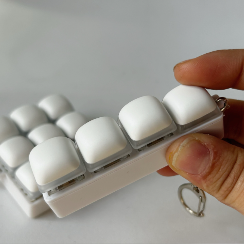 Keys Button Finger Keyboard Cap 3/4/9Keys Clicker Toy New Pinch Toy ...