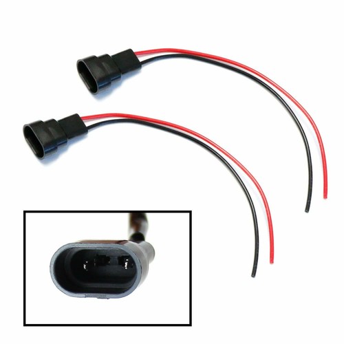 Wire Pigtail Male H10 9145 Two Harness Fog Light Lamp Bulb Plug Socket ...