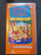 Winnie the Pooh - Pooh Learning - Sharing and Caring (VHS, 1994) for ...