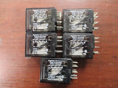 Tyco Electronics Switch Relays KHAU-17D12-24 Switch Relays (Lot of 5 ...
