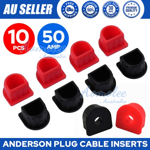 10x Waterproof 50A Anderson Plug Cable Seal Caps Inserts Covers 5 Pairs ...