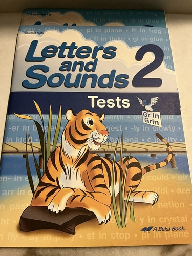 Abeka 2nd Grade Letters and Sounds 2 (student test + test key) A Beka ...