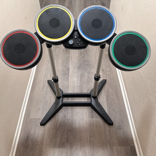 Rock Band 4 Drum Set PlayStation PS4 Harmonix 91262 With Base Preowned ...