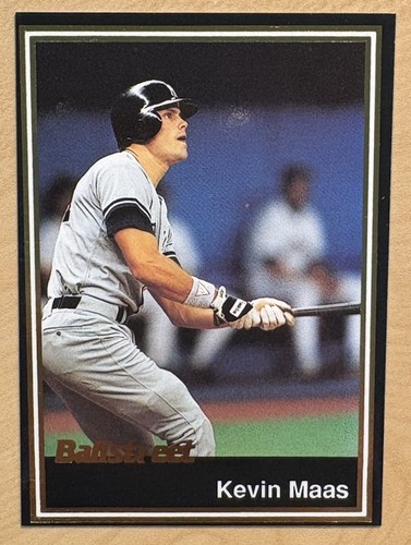 Kevin Maas 1991 BALLSTREET GOLD Card #17, NM-MT, RARE! | eBay