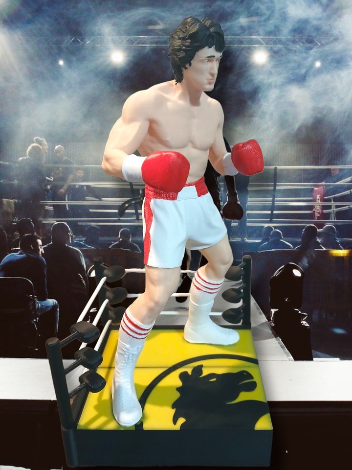 Rocky Balboa Figure 10in Painted & Assembled | eBay