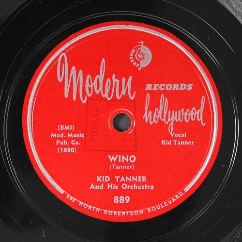 KID TANNER: wino / have you ever been in love MODERN Single 78 RPM | eBay